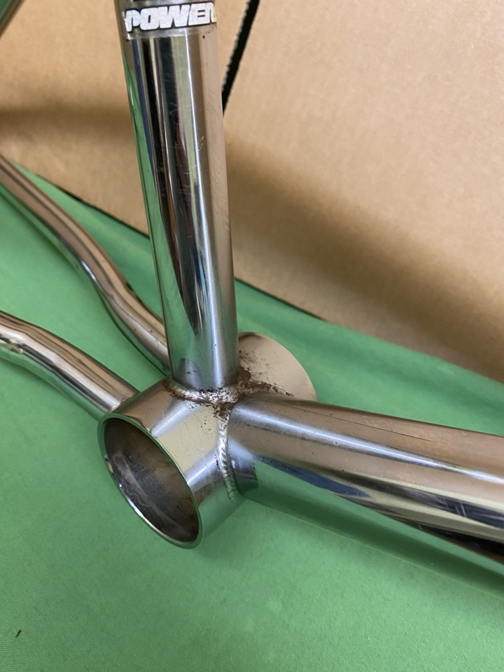 Powerlite P-19 mid school vintage Bmx cycling frame and fork GT04673 | eBay