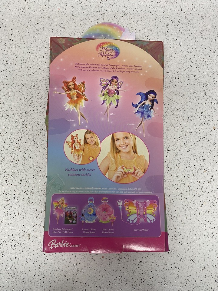 Sunburst Magic of The Rainbow Barbie Fairytopia Doll 2006 Mattel K8134 ...
