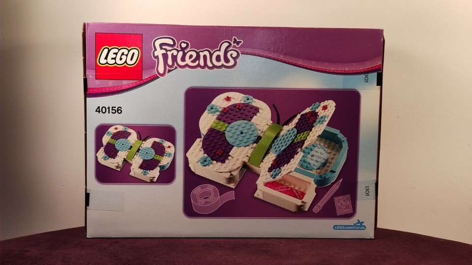 Lego 40156 Friends Butterfly Organizer Jewelry Box 2016 Great For ...