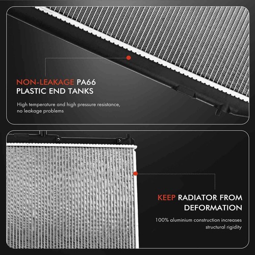 Radiator w/o Transmission Oil Cooler for Honda Accord 2014-2015 2017 2 ...