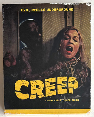 CREEP * OOP LIMITED COLLECTOR'S EDITION BLU-RAY * 1000 ONLY * SEALED ...