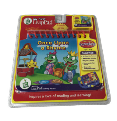 NEW Leap Frog My First Leap Pad Once Upon a Rhyme Game Learning System ...