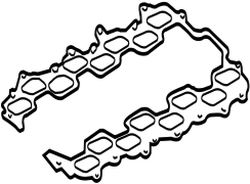 17116-50010 Toyota Gasket, intake flange 1711650010, New Genuine OEM ...