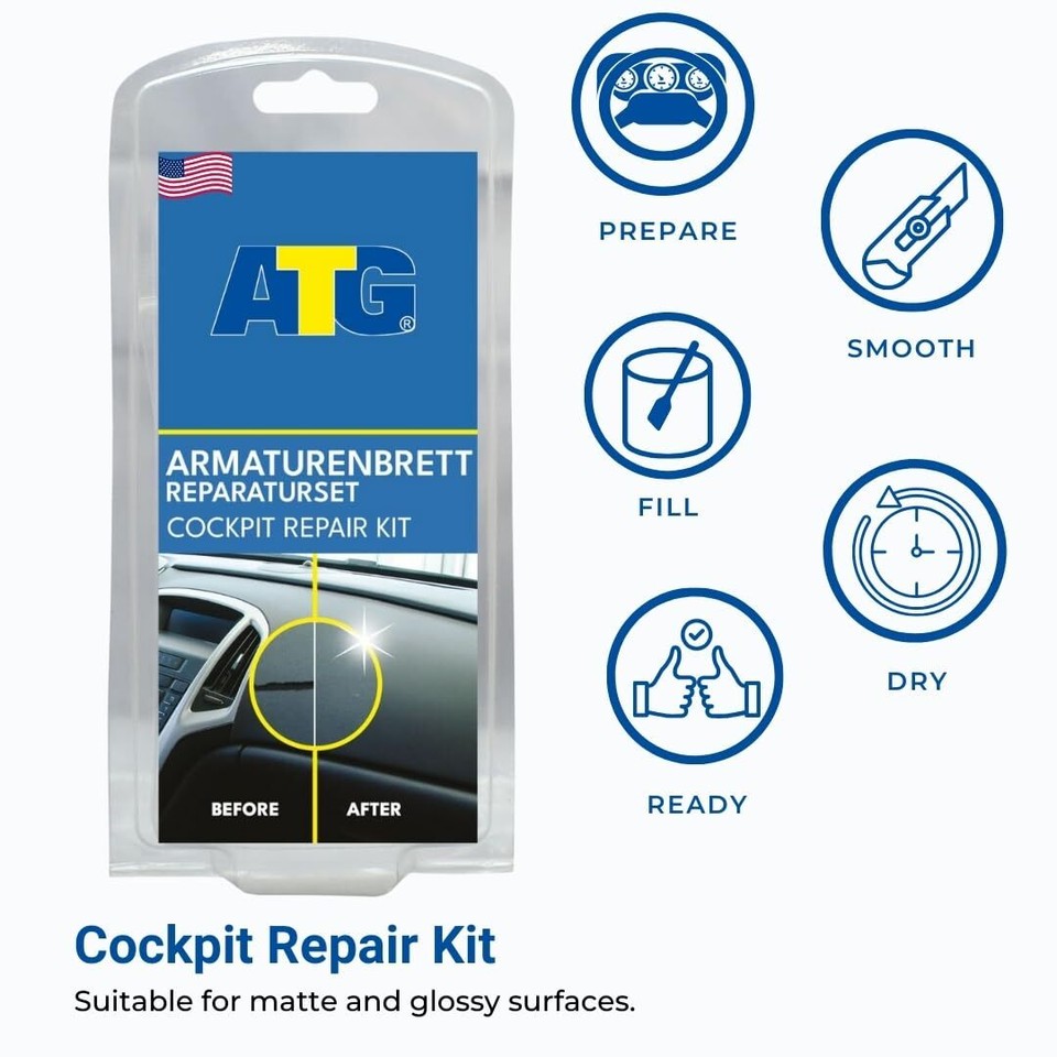 Car Dashboard Repair Kit - Dash Repair - Dash Repair Kit - Leather ...