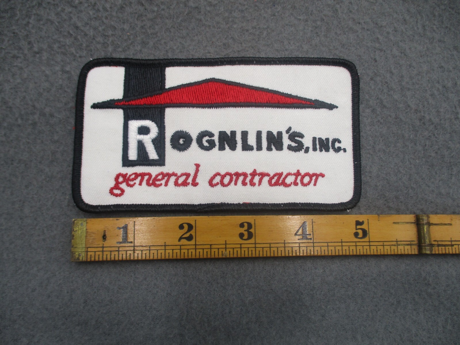 Vintage Rognlins General Contractor Patch | eBay