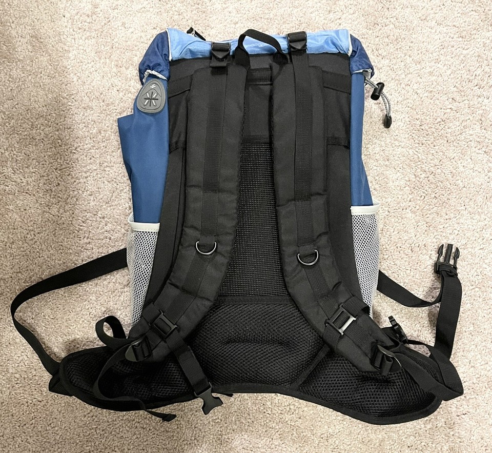 Crane Sports Hydration Compatible Blue Hiking Backpack - Adjust Belt | eBay