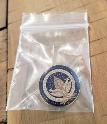 Official Donald Trump 2017 Inaugural Seal Lapel Tie Hat Pin Gold 45 ...