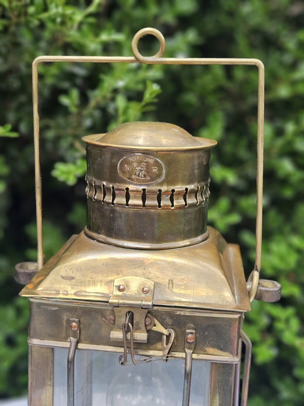 Neptune NR Brass Ship Lantern, Oil Lantern, Original Vintage, Original ...