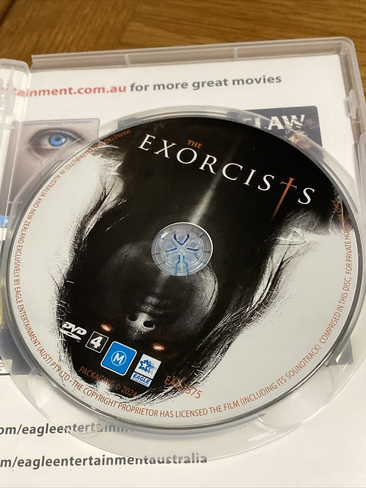 The Exorcists Dvd Region 4 Doug Bradley Kayla Fields Supernatural ...