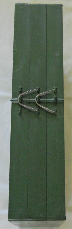 Vintage 3 Panel Wille Products casting trolling spoon bait file box | eBay