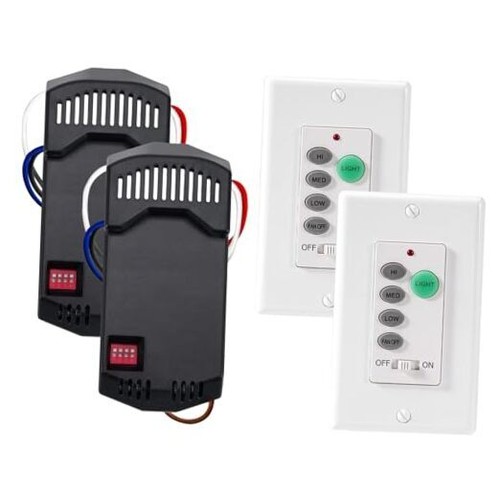 Universal Ceiling Fan Remote Control, Ceiling Fan Wall Switch UC9050T ...