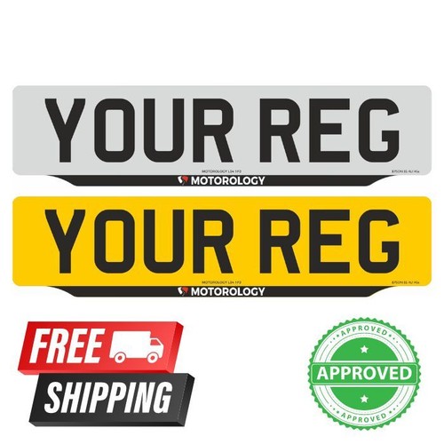NUMBER PLATES - PREMIUM UK ROAD LEGAL PLATES DVLA REG SELLER ROAD/MOT ...