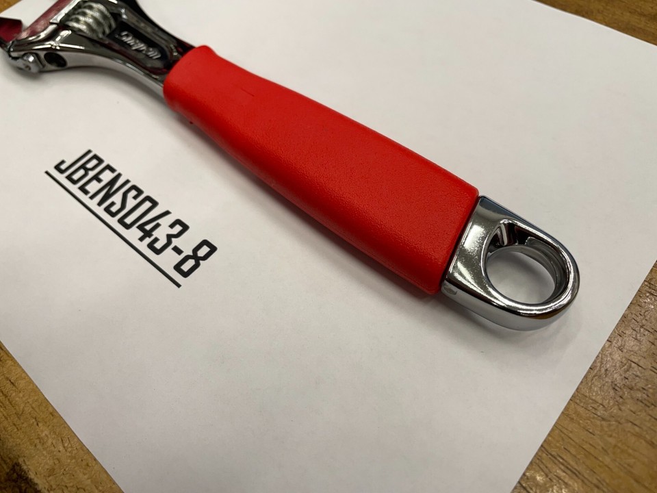 Snap-on Tools 10" Soft Grip Flank Drive Plus Adjustable Wrench FADH10BR ...