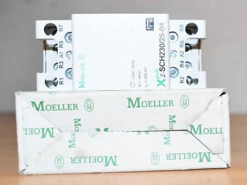NEW Moeller 25A 4 Pole N/C Normally Closed Modular 230V Contactor Z ...