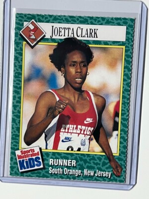 JOETTA CLARK Rookie Runner Track Olympics Sports Illustrated for Kids ...