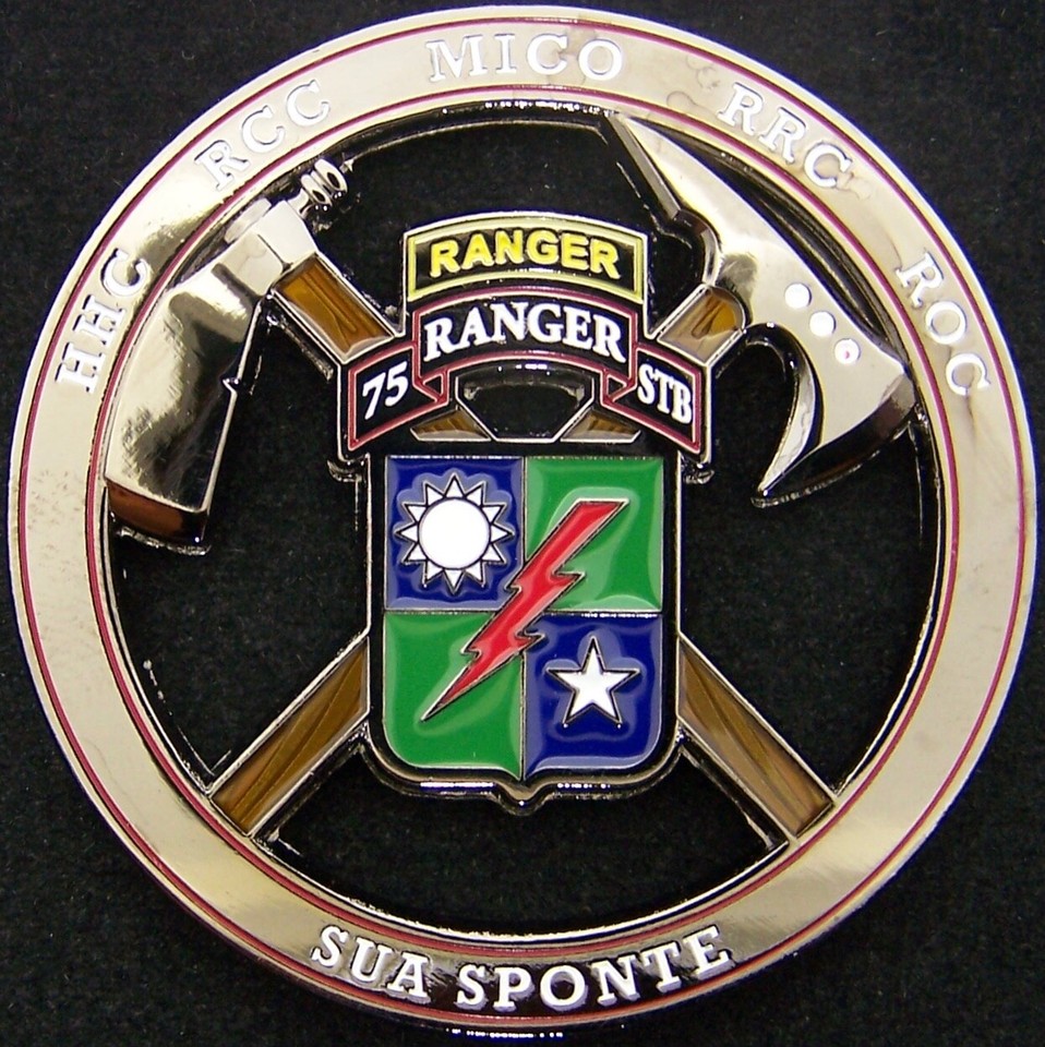 75 Ranger Regimental Special Troops Battalion RSTB Challenge Coin | eBay