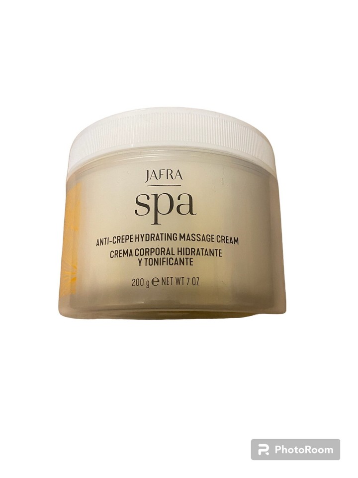 JAFRA Spa Anti-Crepe Massage Cream for whole body 200g/7oz "FREE SHIPP ...