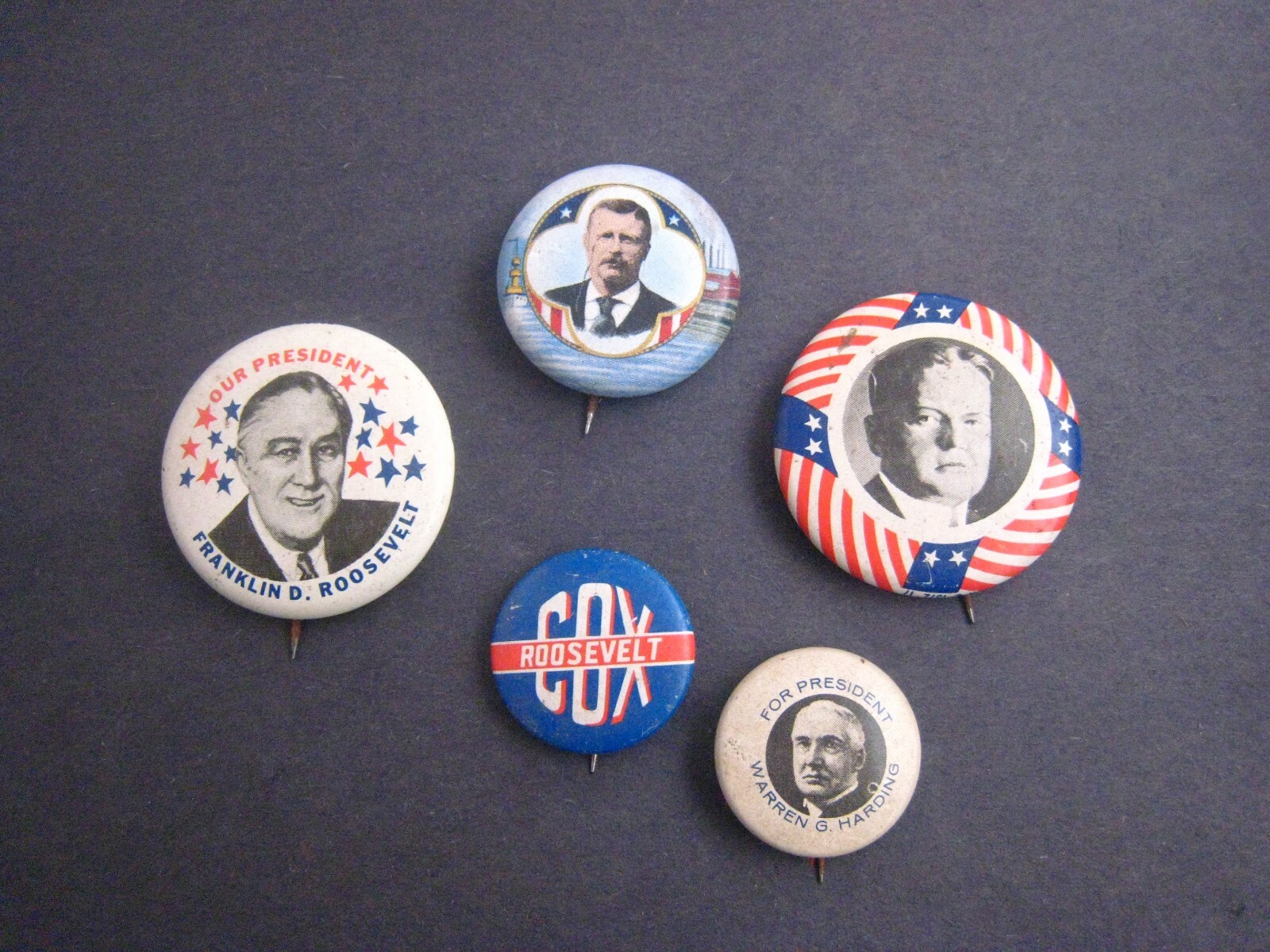 LOT OF 5 POLITICAL CAMPAIGN ELECTION PINS BUTTONS..# P-2 | eBay