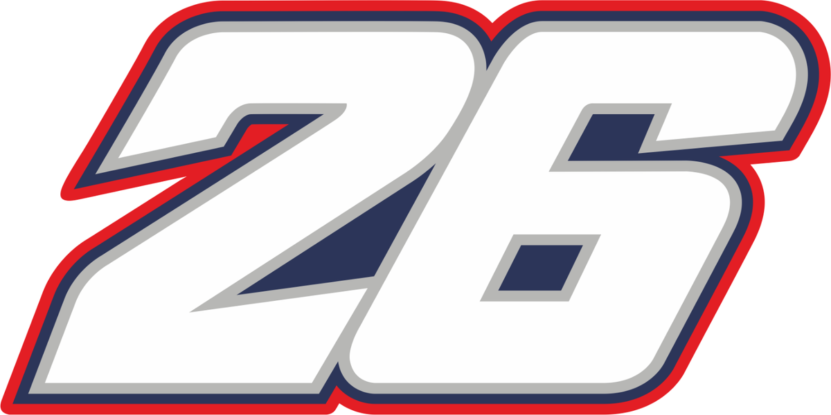 26 Pedrosa Logo Motorsport Dani Pedrosa 26 #26 Stickers Samurai For