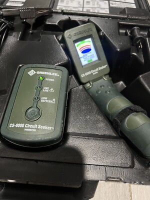 Greenlee CS-8000 750V AC/DC Circuit Seeker with LCD Display ...