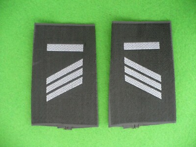 Bundeswehr Rangabzeichen Heer Hauptgefreiter UA Weiss/oliv Schlaufen ...