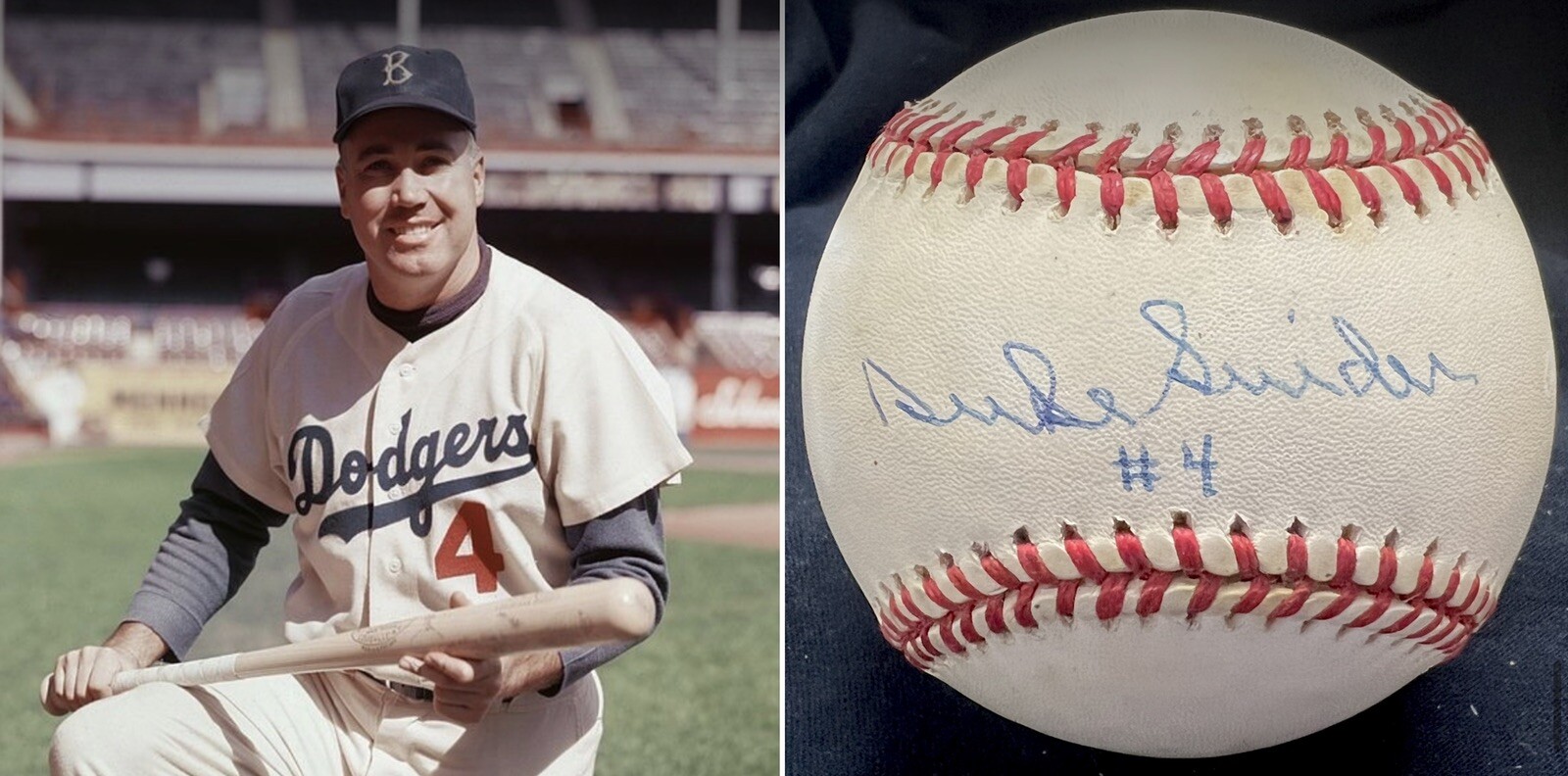 Duke Snider Autographed Memorabilia | Signed Photo, Jersey ...
