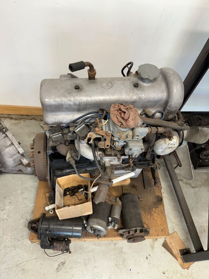 1955-59 Mercedes Benz 190 M180 W120 W121 Engine Motor NO TRANSMISSION ...