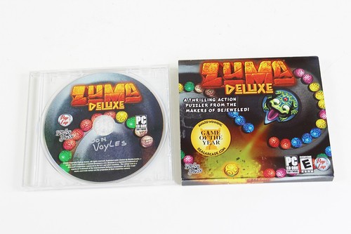 ZUMA DELUXE PC CD-ROM Game 2004 Mumbo Jumbo | eBay