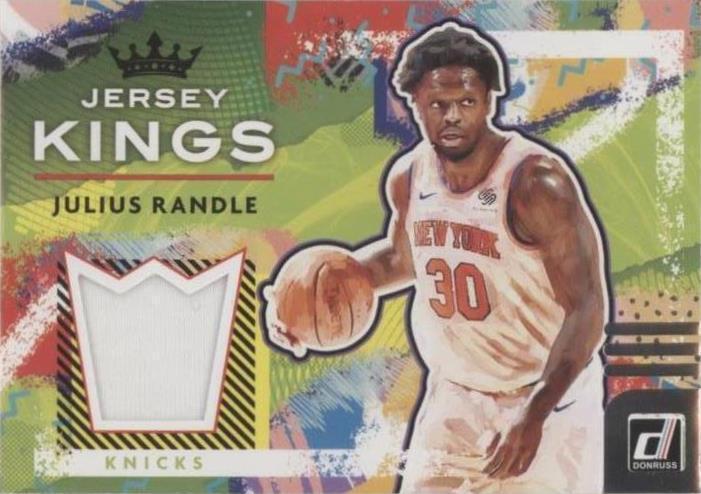 2021-22 Panini Donruss - Jersey Kings Julius Randle #JK-JRD (MEM) for ...