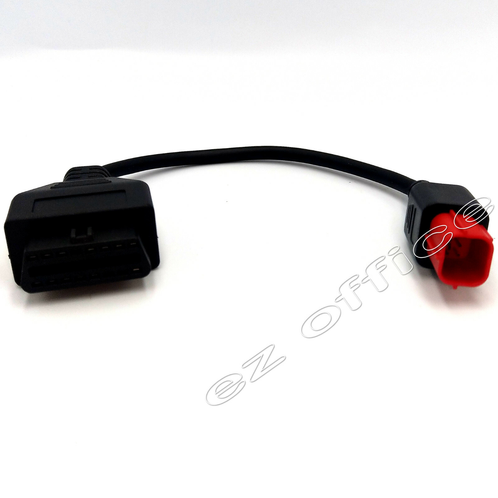 Euro5 OBD2 6 Pin Plug Adaptor Cable Motorcycle Moto Guzzi, Piaggio ...