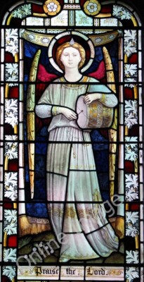 Photo 6x4 All Saints' church in Stanhoe - Victorian stained glass All ...