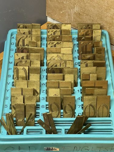 OLD ENGLISH FONTS FOR NEW HERMES ENGRAVOGRAPH PANTOGRAPH MACHINE. | eBay