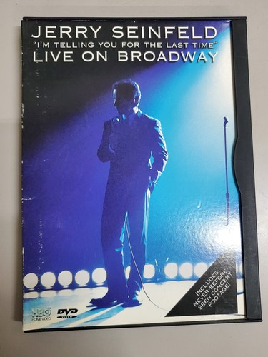 Jerry Seinfeld I’m Telling You For The Last Time Live On Broadway DVD ...