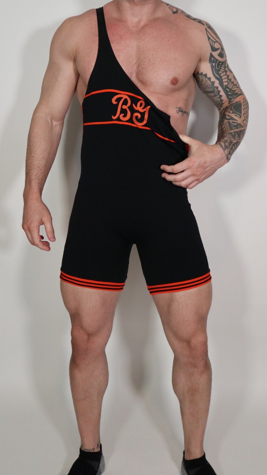 MEN'S VINTAGE WRESTLING SINGLET ADULT SIZE 42 (MEDALIST SAND-KNIT) | eBay