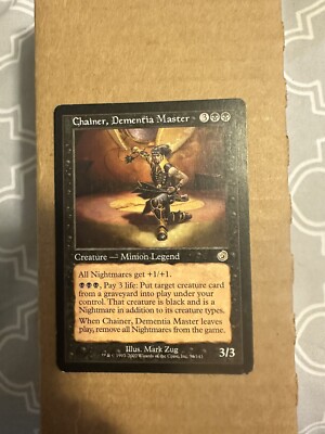 MTG Chainer, Dementia Master Torment 56/143 Regular Rare | eBay