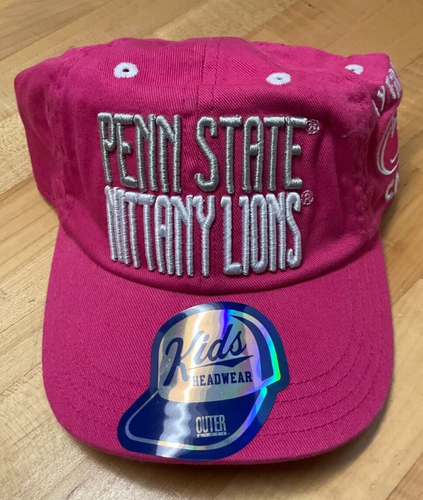 NCAA Penn State Embroidered Logo Nittany Lions Infant Pink Baseball Cap ...