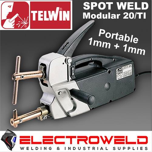 TELWIN Hand Held Spot Welder, Modular 20/TI Portable Sheet Metal ...