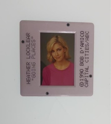 HEATHER LOCKLEAR GOING PLACES ABC 1990 PRESS KIT 1 35MM SLIDE | eBay