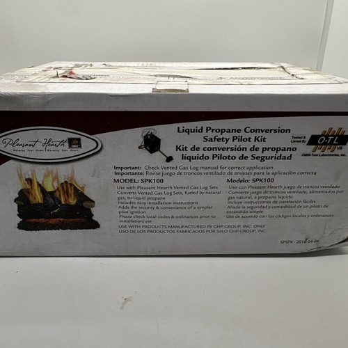 Pleasant Hearth SPK100 Liquid Propane Conversion Safety Pilot Kit for ...