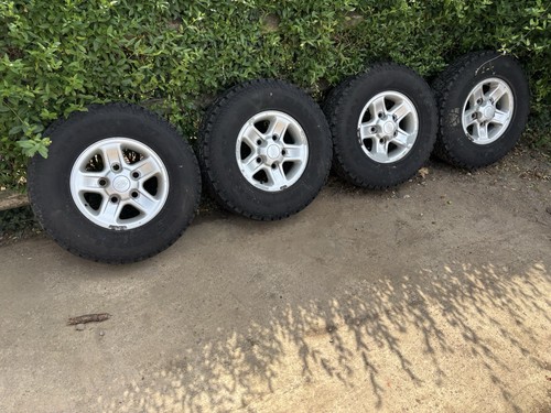 4 x Land Rover Defender Boost Alloy Wheels 235 85 16 General Grabber ...