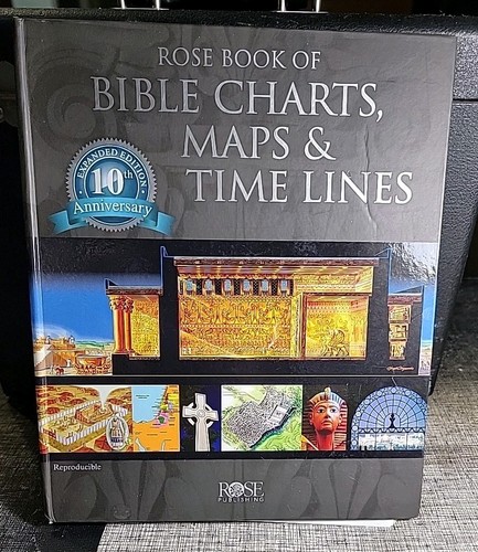 Rose Book of Bible Charts, Maps, and Time Lines : Full-Color Bible ...