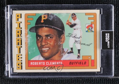 2020 Topps Project 2020 1955 Topps /1910 Roberto Clemente Grotesk #45 ...