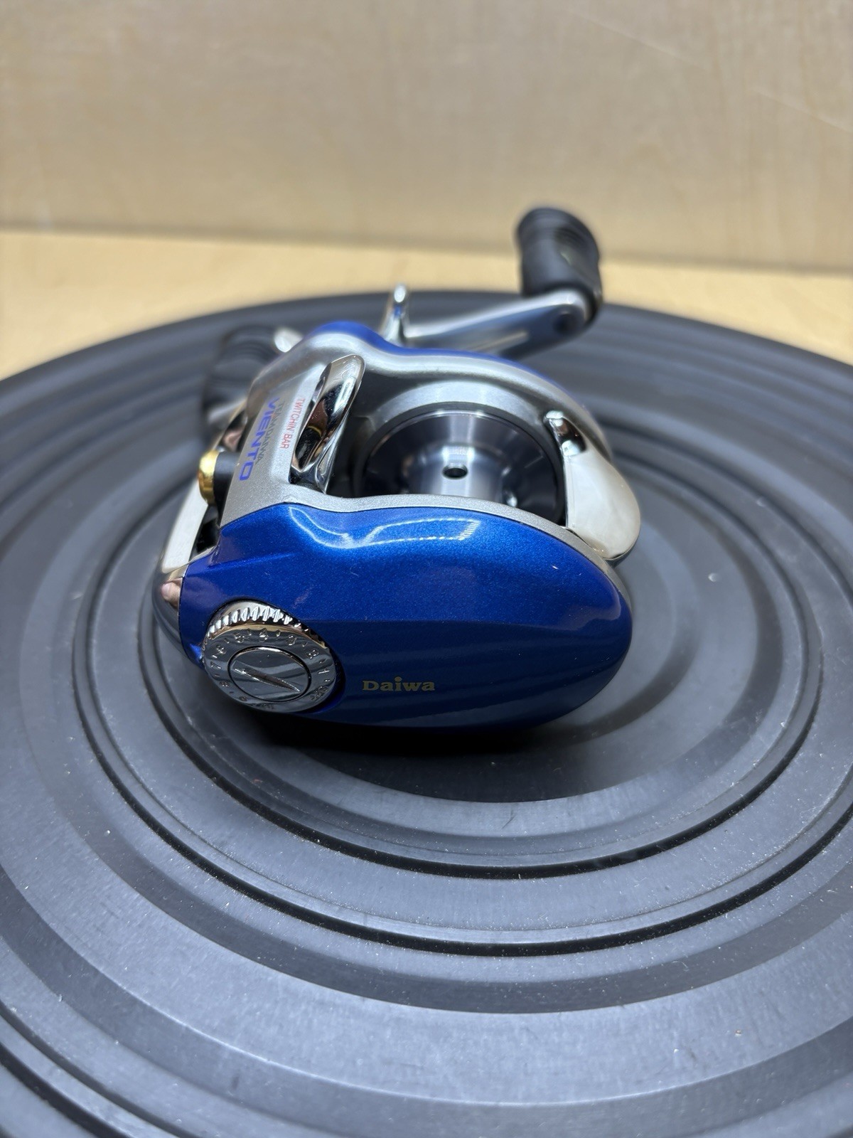 Team Daiwa Viento Casting Reel Bait Caster Blue - Twitchin Bar! Rare ...