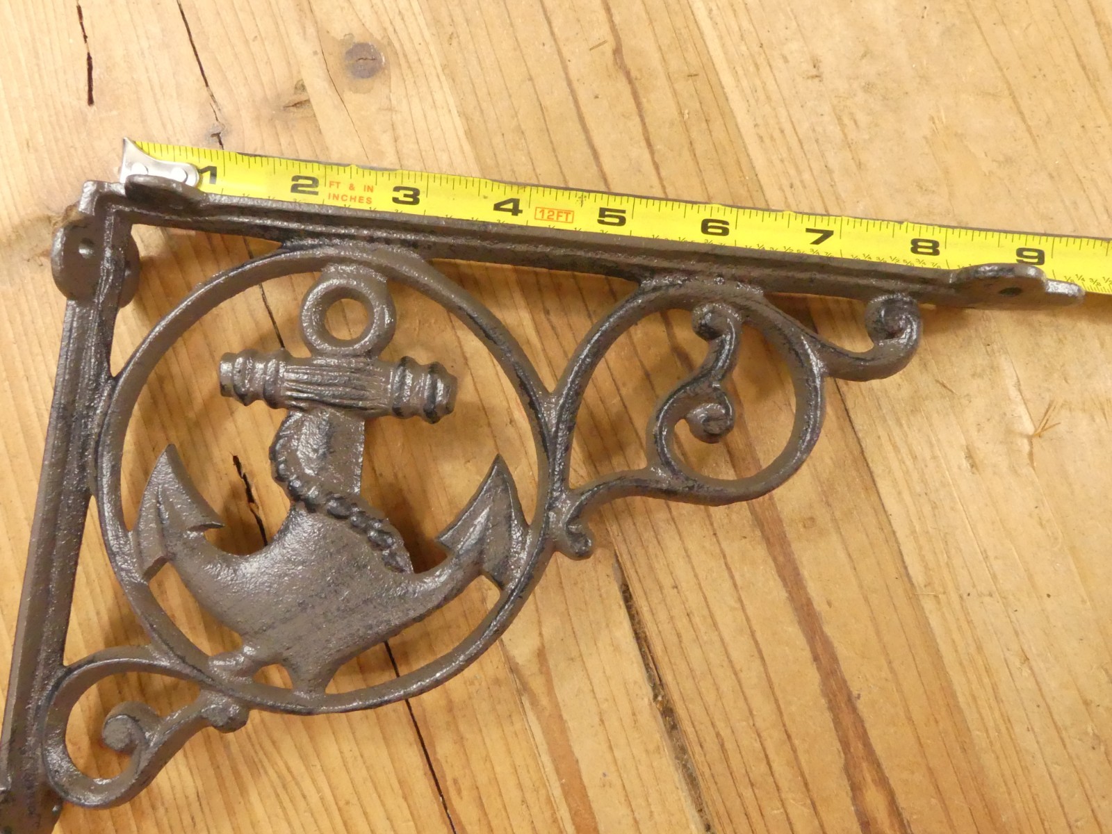 6 Cast Iron Boat Anchor Brackets Corbels Braces Wall Shelf Bracket ...