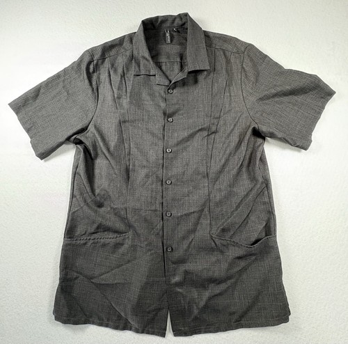 Design Collection By Cintas Short Sleeve With Pockets Mens Work Shirt ...