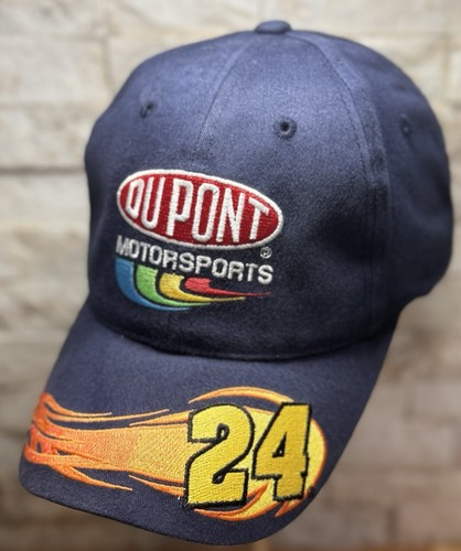 VTG NASCAR JEFF GORDON DUPONT FLAME HAT CHASE AUTHENTICS RACING MOTOR ...