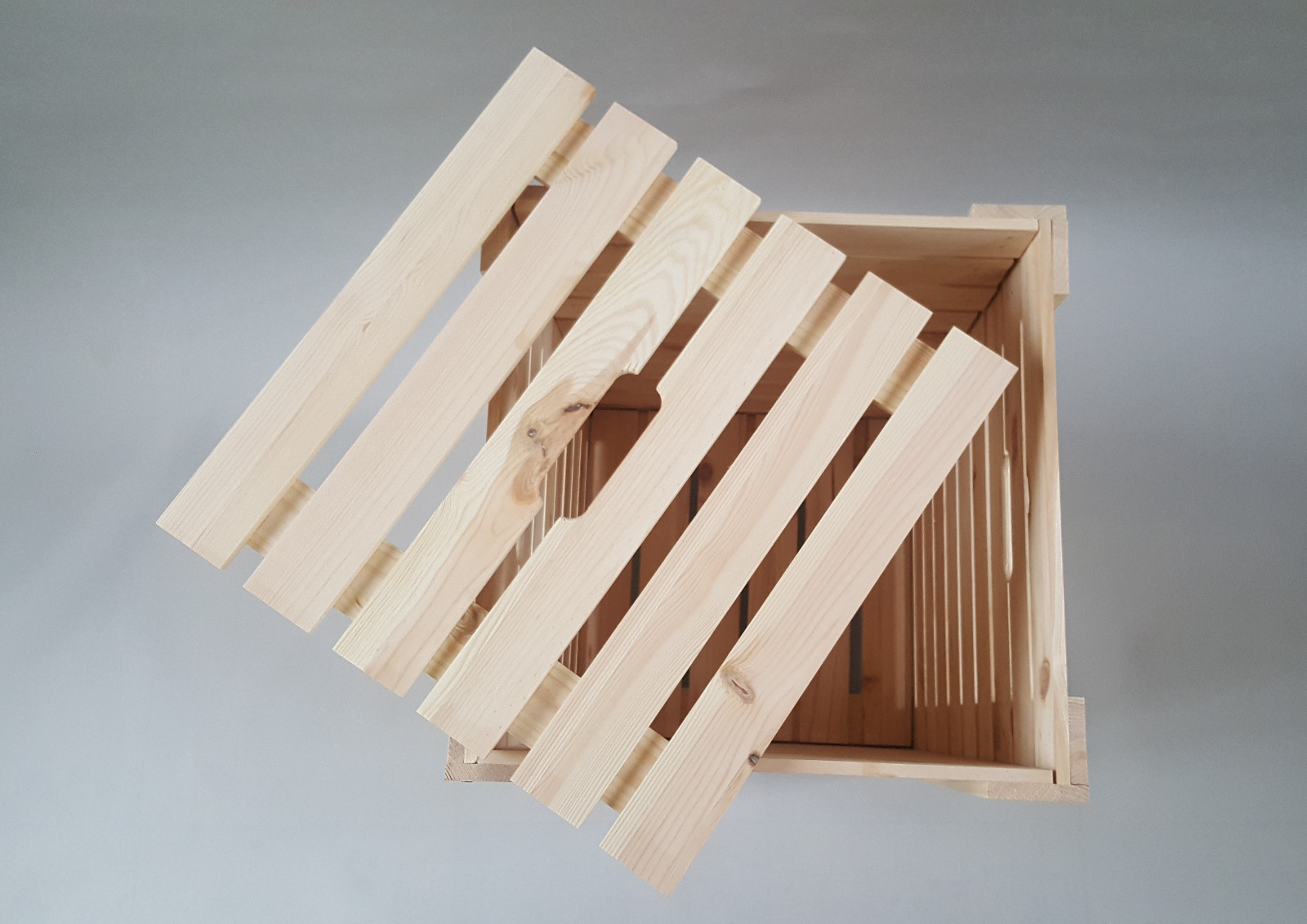 Wooden Clothes Box Laundry Baskets Storage Washing Bathroom Bath Pine ...