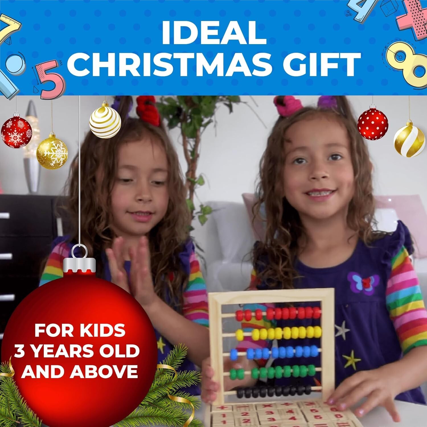 Abaco Juguete De Conteo Educativo Para Bebe Clasico De Madera Contando NÃºmeros | eBay