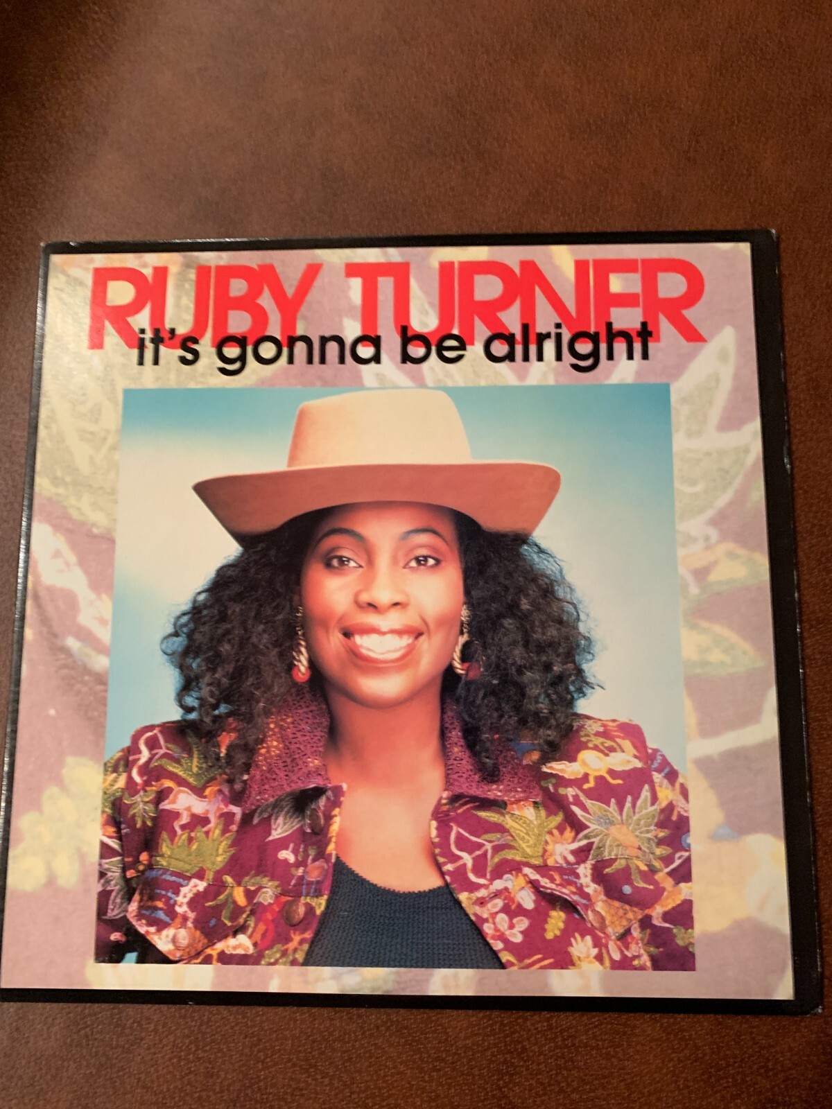 Ruby Turner- It's Gonna Be Alright 1989 1290-1-JDXAC Vinyl 12'' Vintage ...