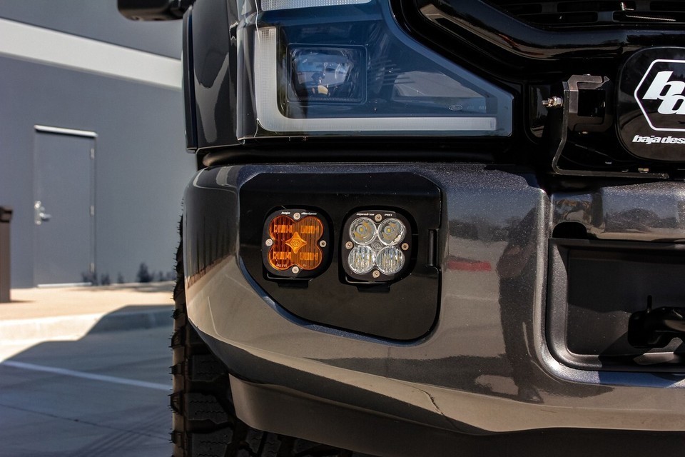 Baja Designs Squadron Pro & Amber SAE Fog Light Kit For 2022+ Ford ...